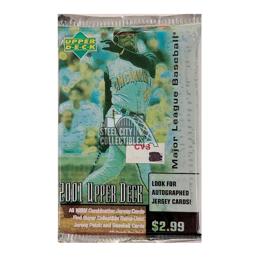 2001 Upper Deck Series 1 Baseball Pre-Priced Retail Pack | Steel City ...