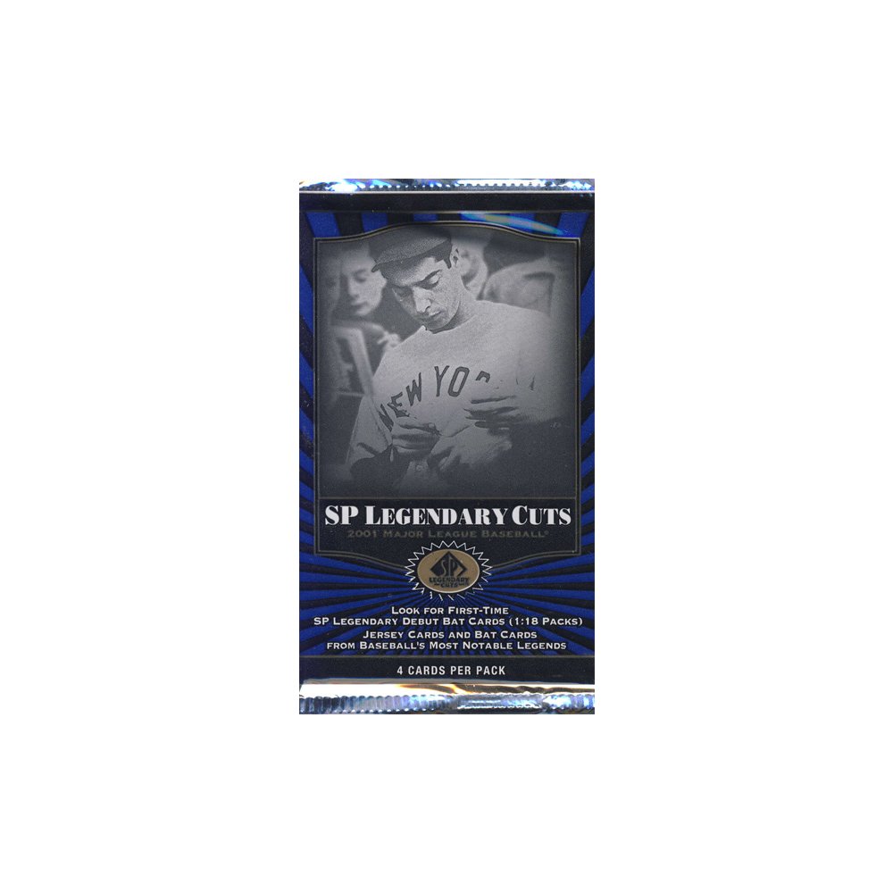 2001 Upper Deck SP Legendary Cuts Baseball Hobby Pack | Steel City ...