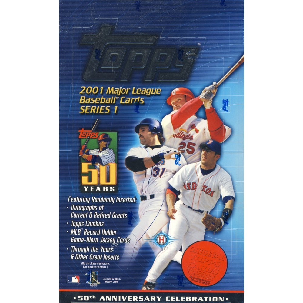 2001 Topps Series 1 Baseball Hobby Box | Steel City Collectibles