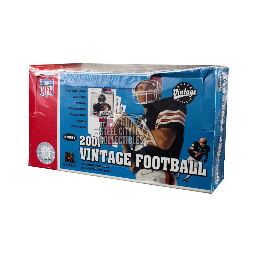 2001 Upper Deck Vintage Football Hobby Box | Steel City Collectibles