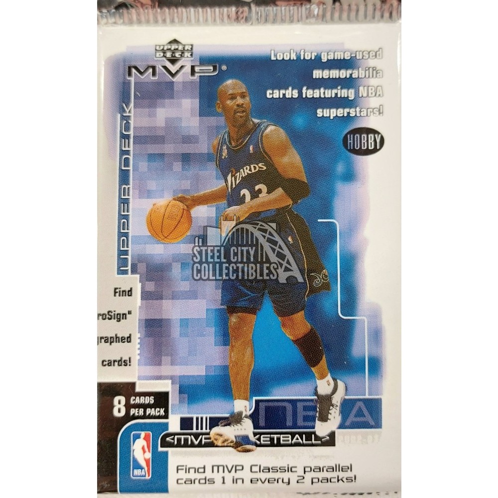 2002-03 Upper Deck MVP Basketball Hobby Pack | Steel City Collectibles