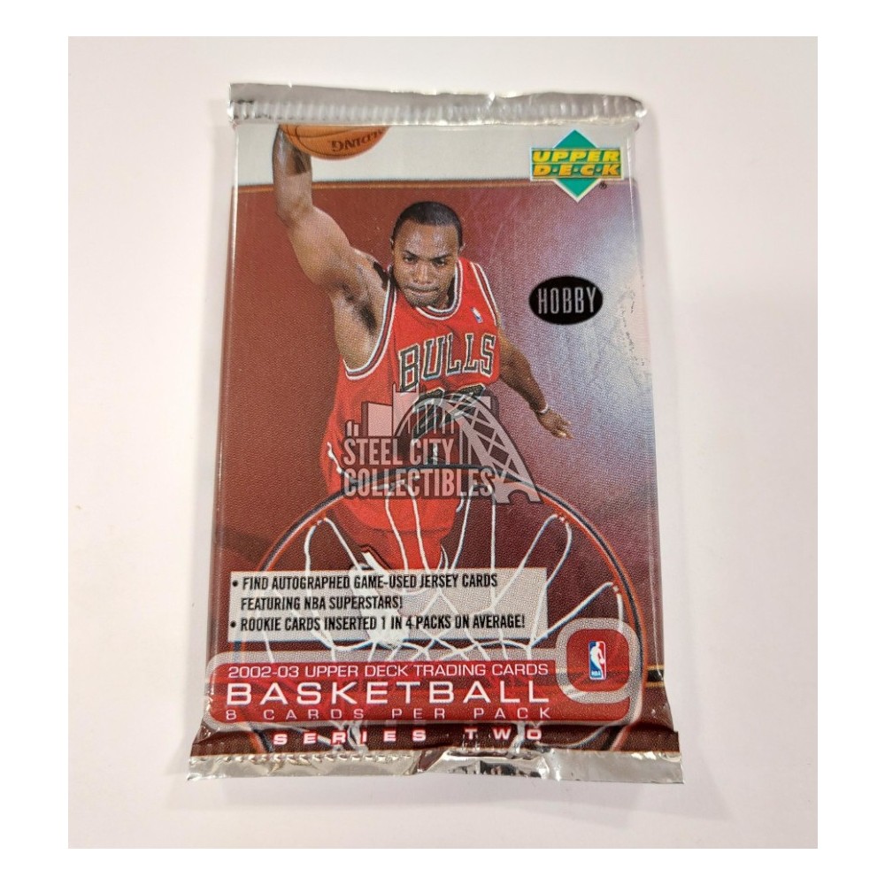 2002 03 Upper Deck Series 2 Basketball Hobby Pack Steel City Collectibles