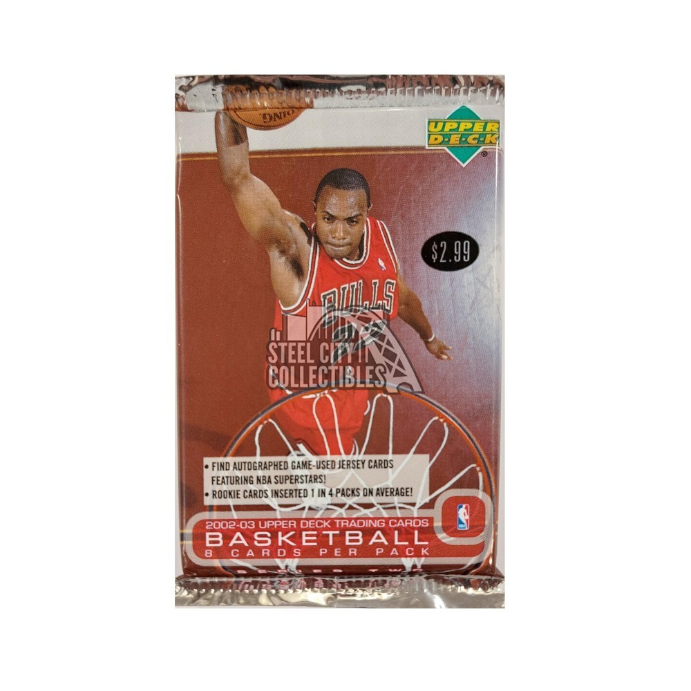 2002-03 Upper Deck Series 2 Basketball Pre-Priced Retail Pack | Steel ...