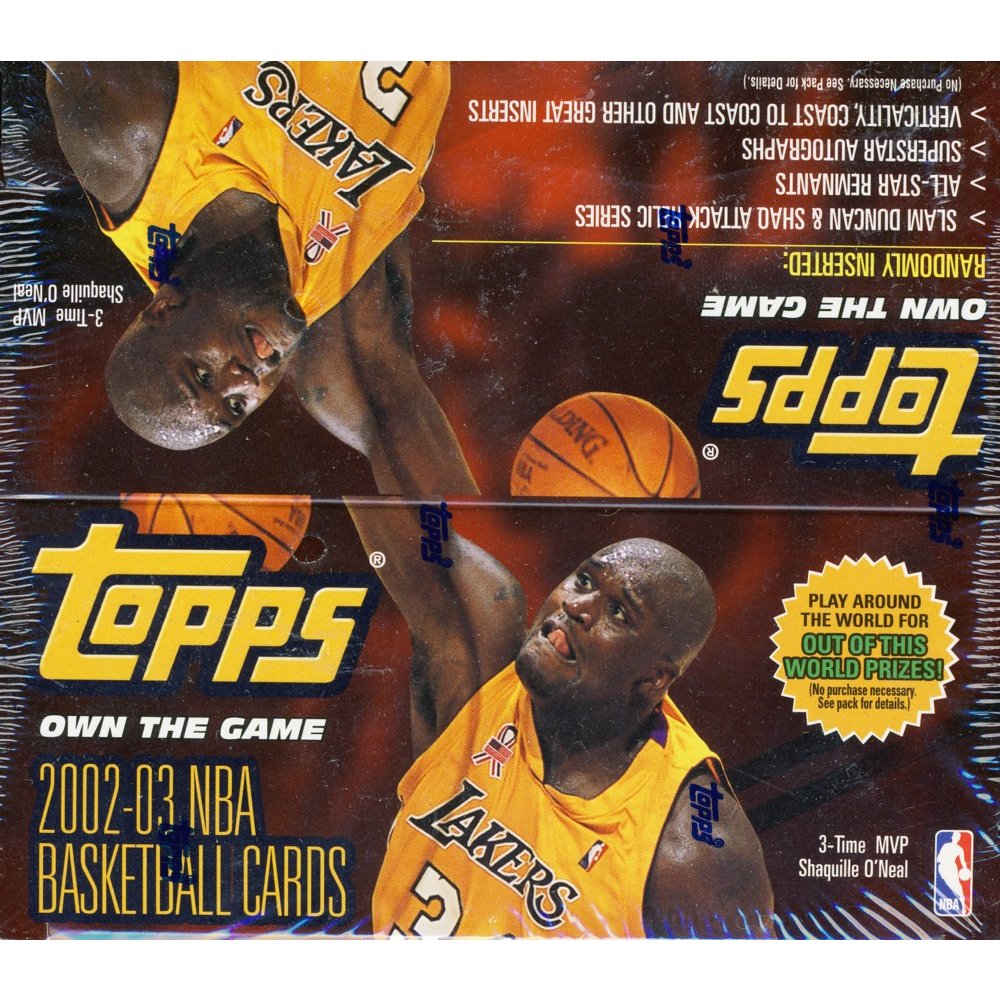 2002-03 Topps Basketball 24ct Retail Box | Steel City Collectibles