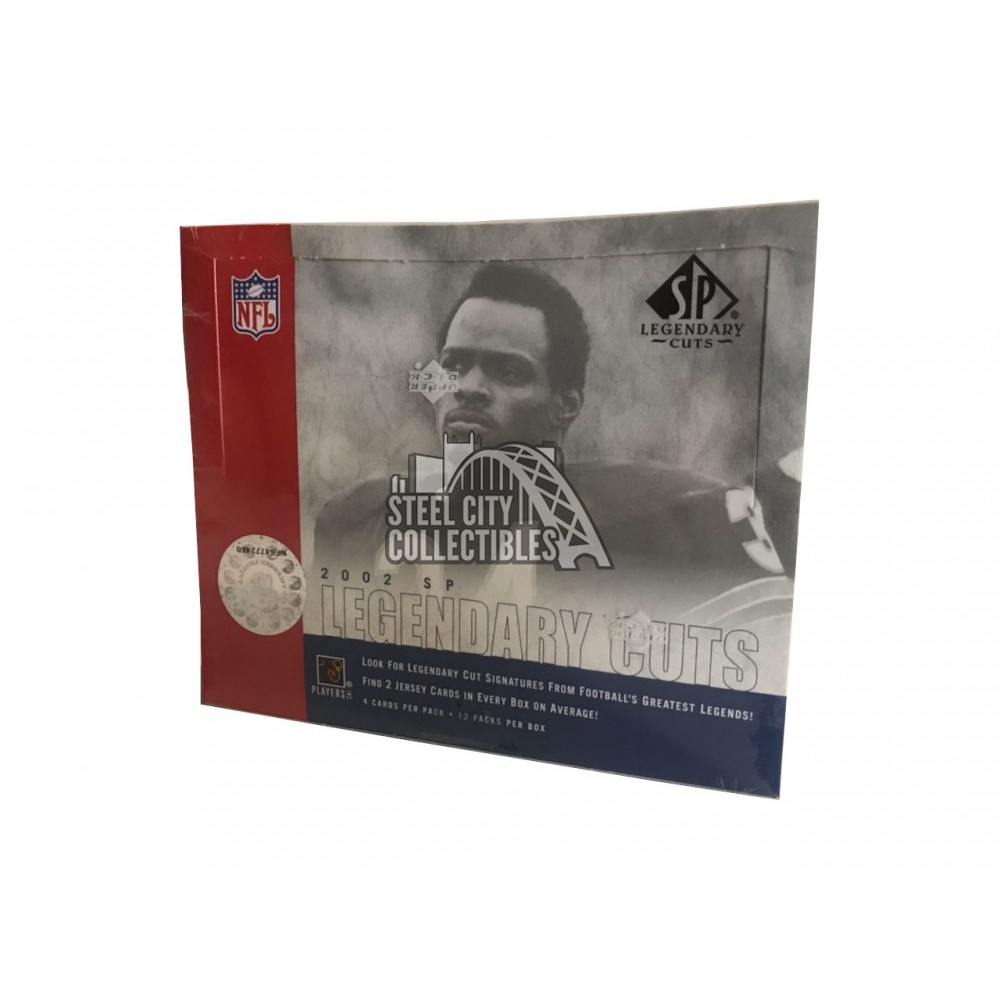 2002 Upper Deck SP Legendary Cuts Football Hobby Box | Steel City ...