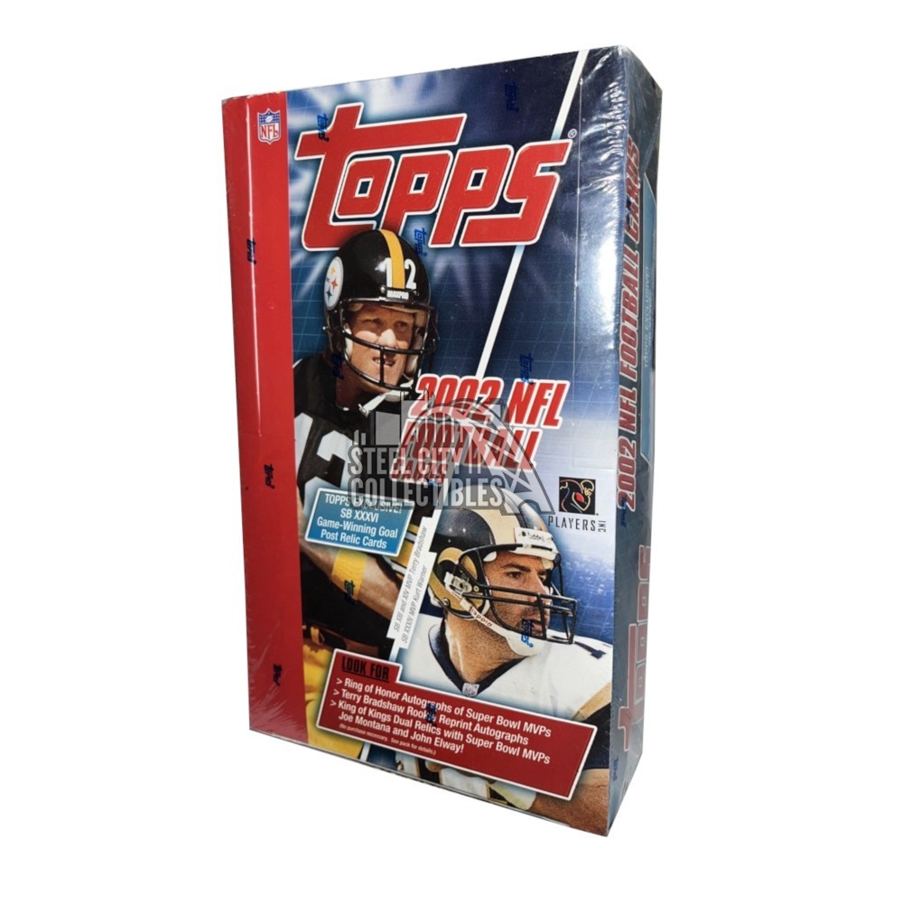 2002 Topps Football 36 Pack Retail Box | Steel City Collectibles