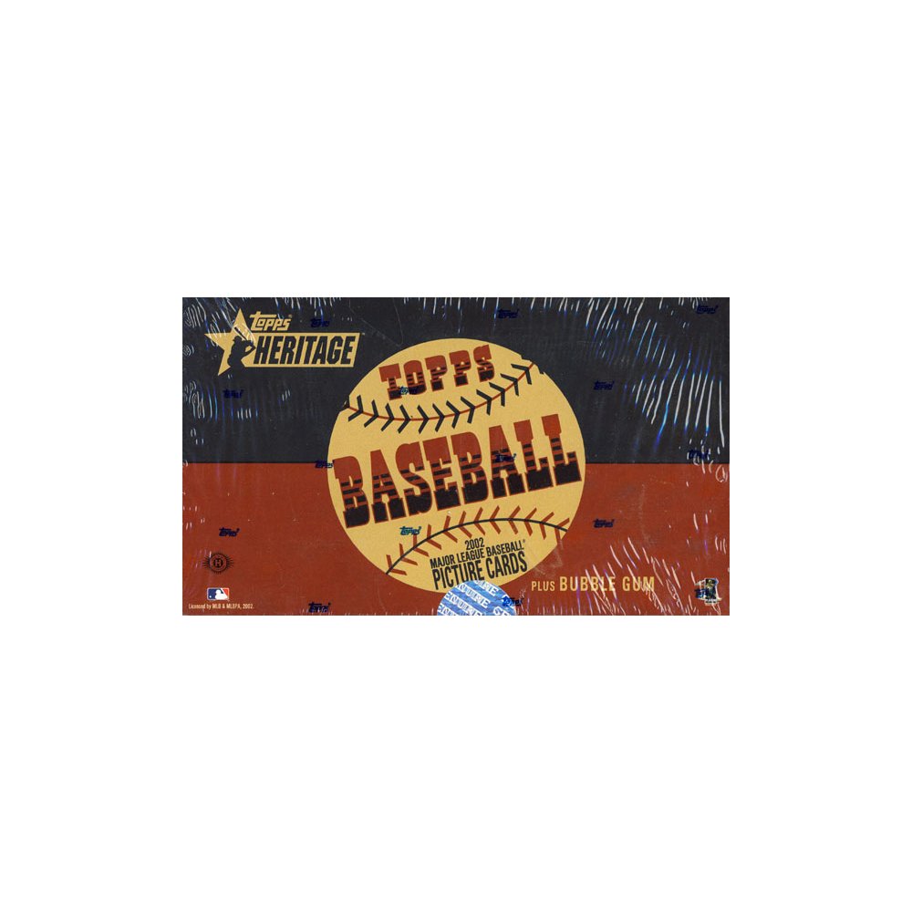 2002 Topps Heritage Baseball Hobby Box | Steel City Collectibles