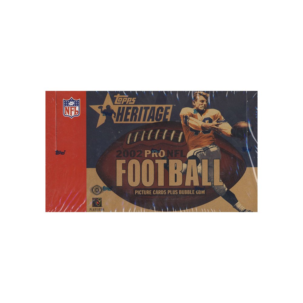 2002 Topps Heritage Football Hobby Box | Steel City Collectibles