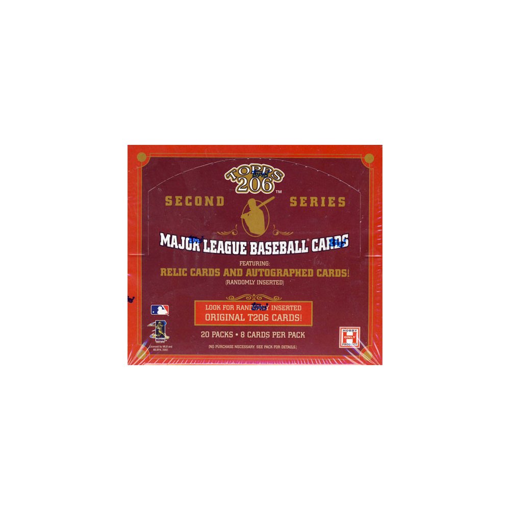 2002 Topps T206 Series 2 Baseball Hobby Box | Steel City Collectibles