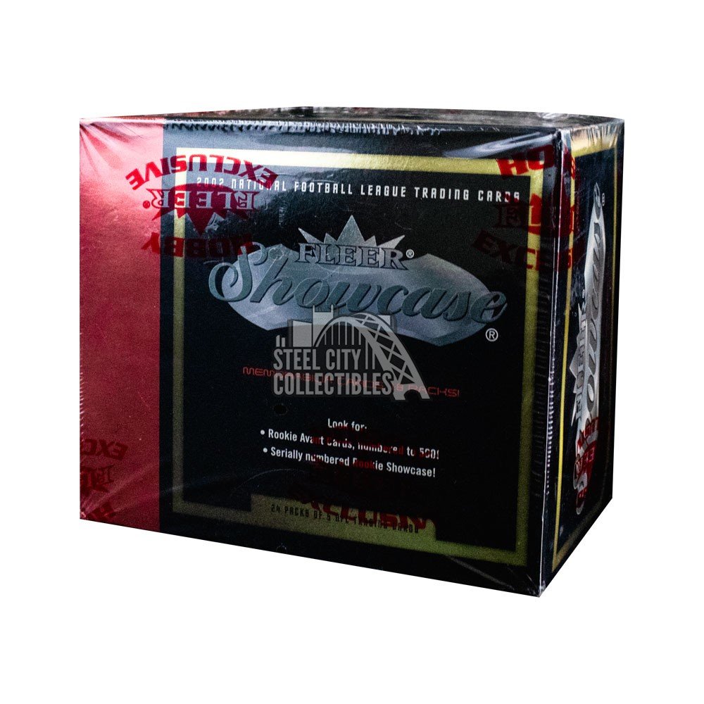 2002 Fleer Showcase Football Hobby Box | Steel City Collectibles