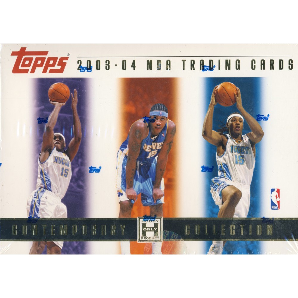2003-04 Topps Contemporary Collection Basketball Hobby Box | Steel City ...