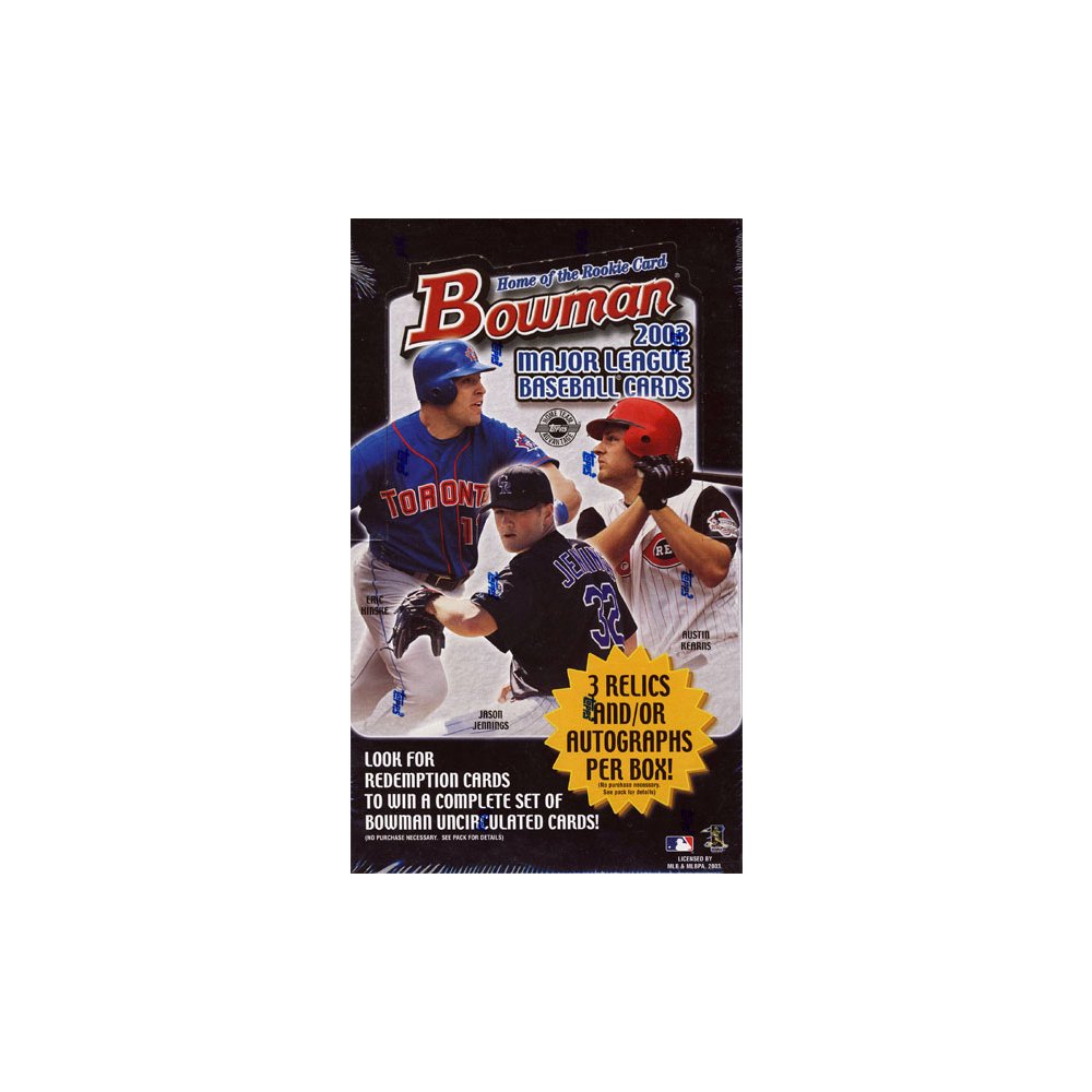 2003 Bowman HTA Jumbo Baseball Box | Steel City Collectibles