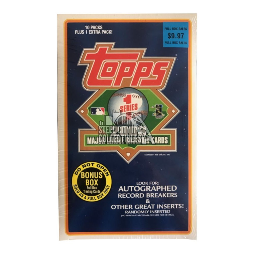 2003 Topps Series 1 Baseball 11ct Retail Box | Steel City Collectibles