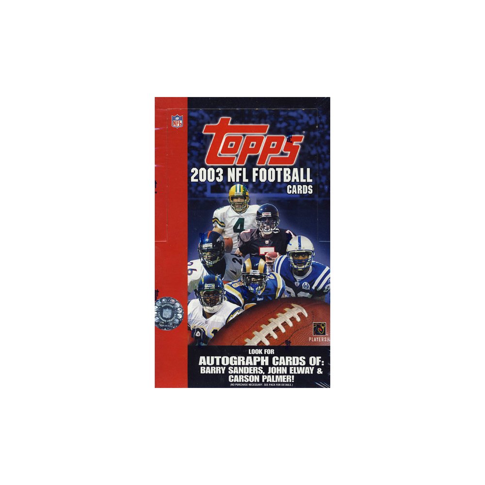 2003 Topps Football 36 Pack Retail Box | Steel City Collectibles