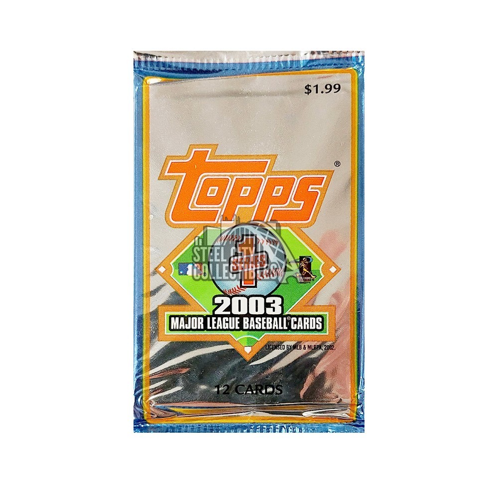 2003 Topps Series 1 Baseball Pre-Priced Retail Pack | Steel City ...