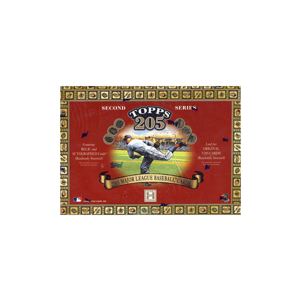 2003 Topps T205 Series 2 Baseball Hobby Box | Steel City Collectibles