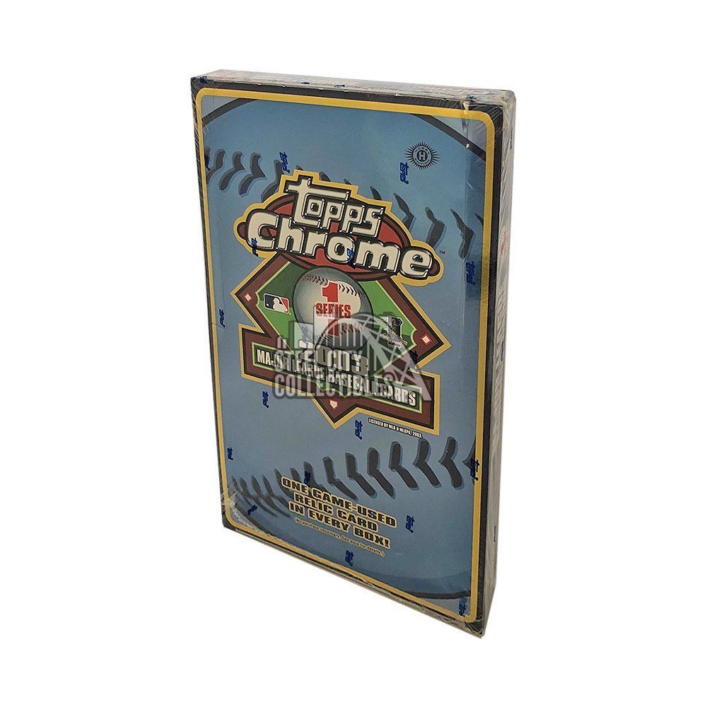 2003 Topps Chrome Series 1 Baseball Hobby Box | Steel City Collectibles