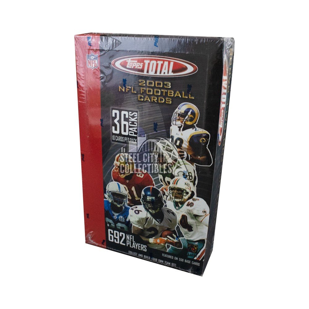 2003 Topps Total Football Hobby Box | Steel City Collectibles