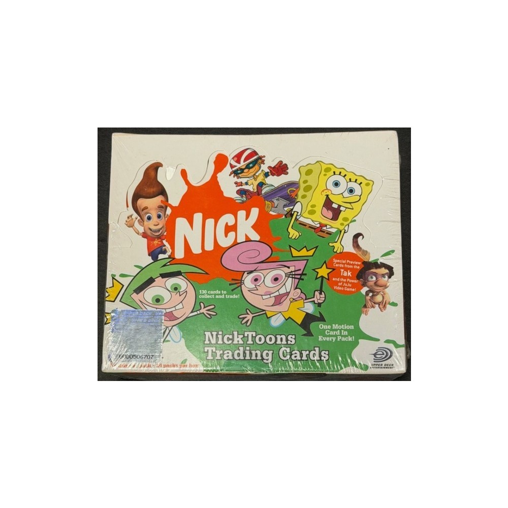 2004 Upper Deck Nicktoon Trading Card Box | Steel City Collectibles