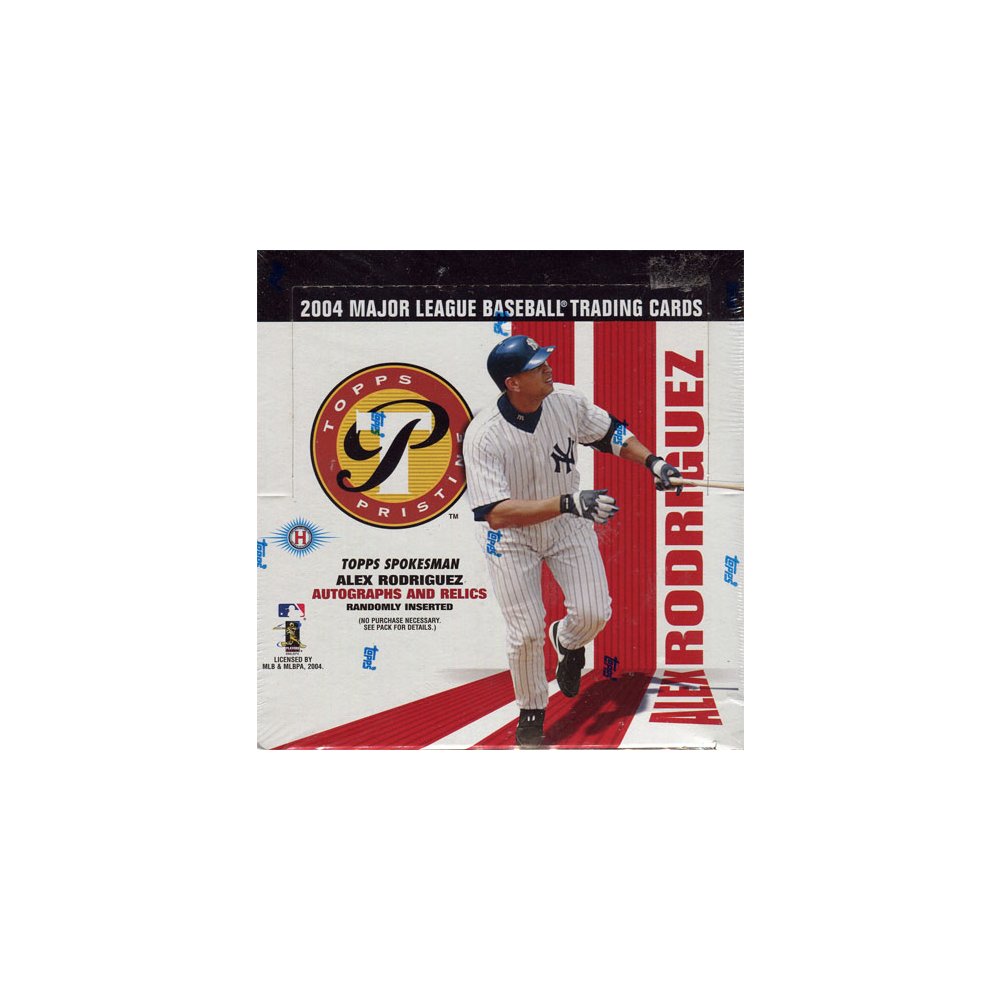 2004 Topps Pristine Baseball Hobby Box | Steel City Collectibles