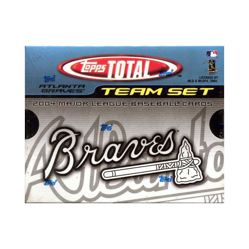 2004 Topps Total Atlanta Braves Factory Sealed Team Set | Steel City ...