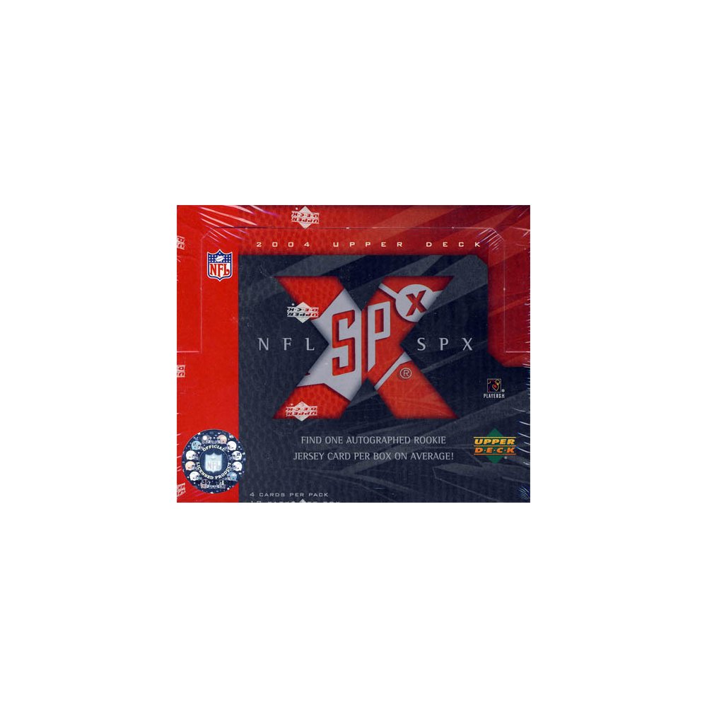 2004 Upper Deck SPx Football Hobby Box | Steel City Collectibles