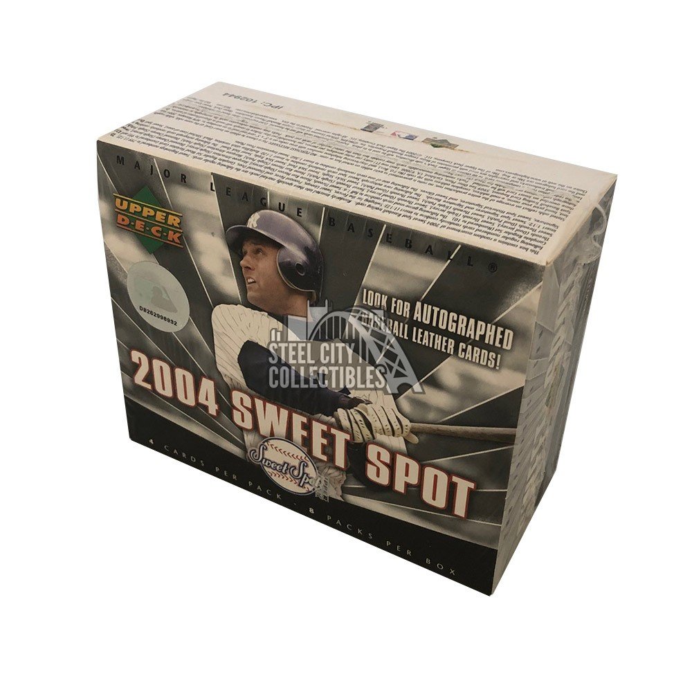 2004 Upper Deck Sweet Spot Baseball Retail Box | Steel City Collectibles