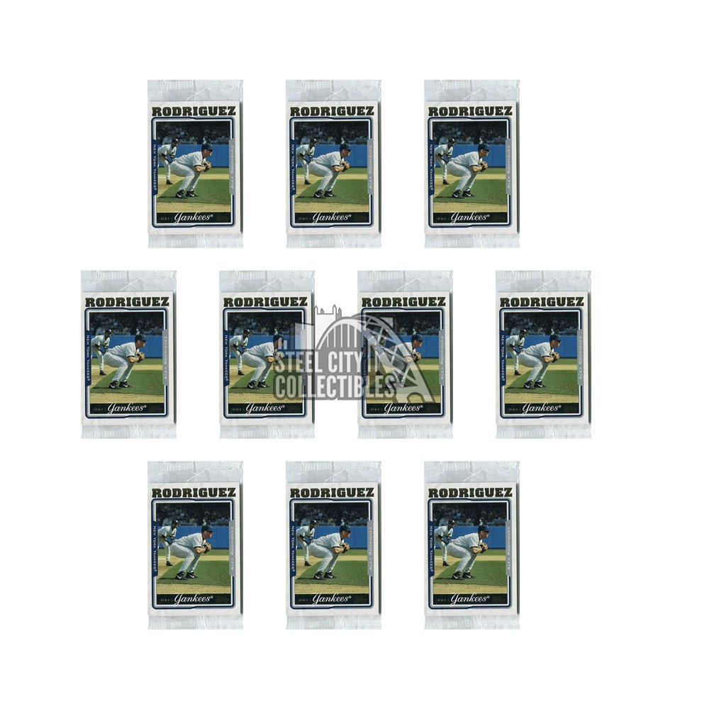 2005 Topps Baseball Sealed 3-Card Promo 10-Pack Lot | Steel City ...