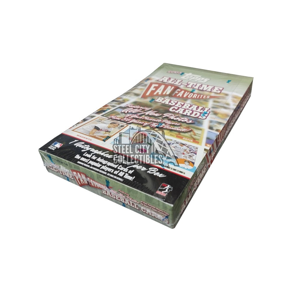 2005 Topps All-Time Fan Favorites Baseball 24 Pack Retail Box | Steel ...