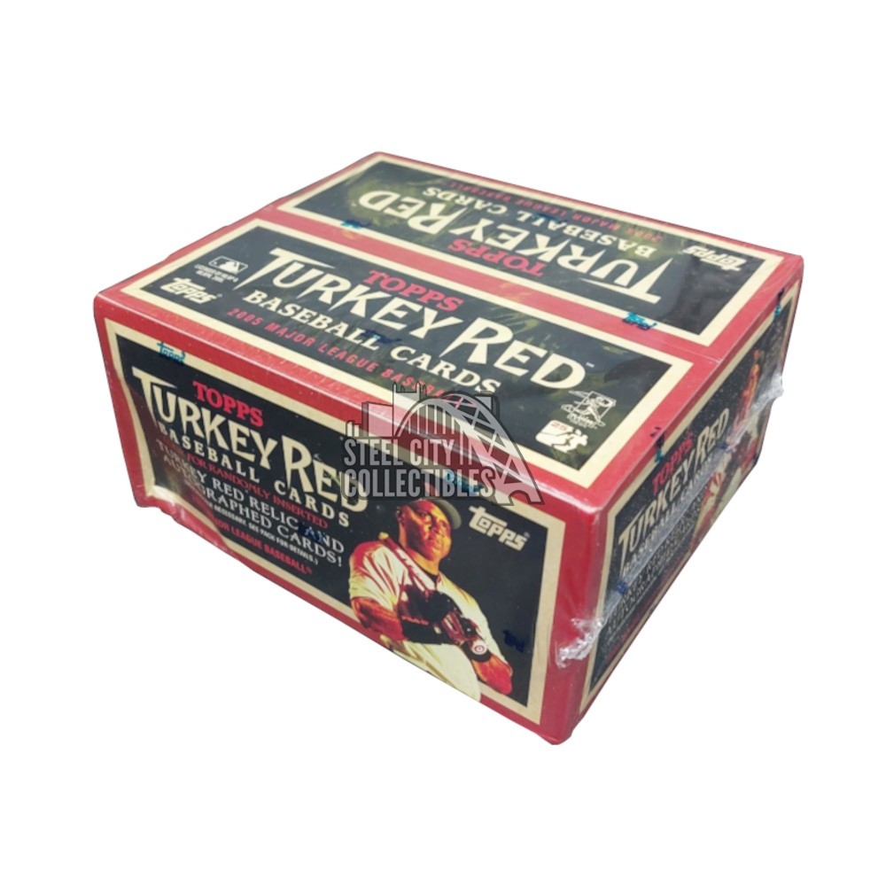 2005 Topps Turkey Red Baseball 24 Pack Retail Box - Square **PLEASE ...
