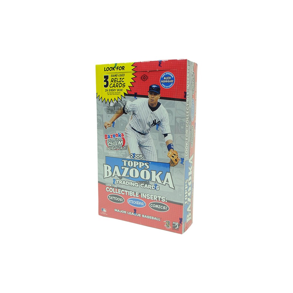 2005 Topps Bazooka Hobby Baseball Box | Steel City Collectibles