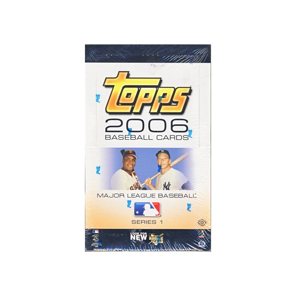 2006 Topps Series 1 Baseball Hobby Box | Steel City Collectibles