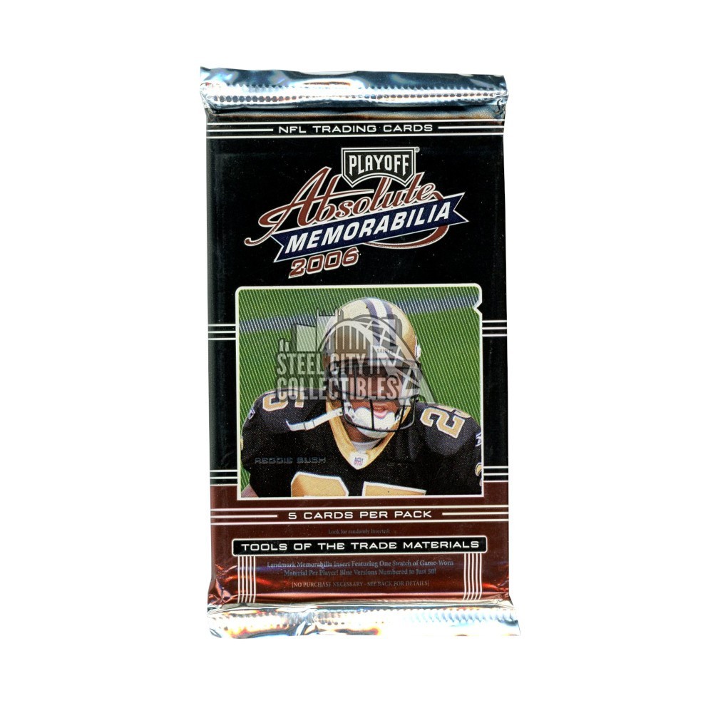 2006 Playoff Absolute Football Foil Retail Pack | Steel City Collectibles