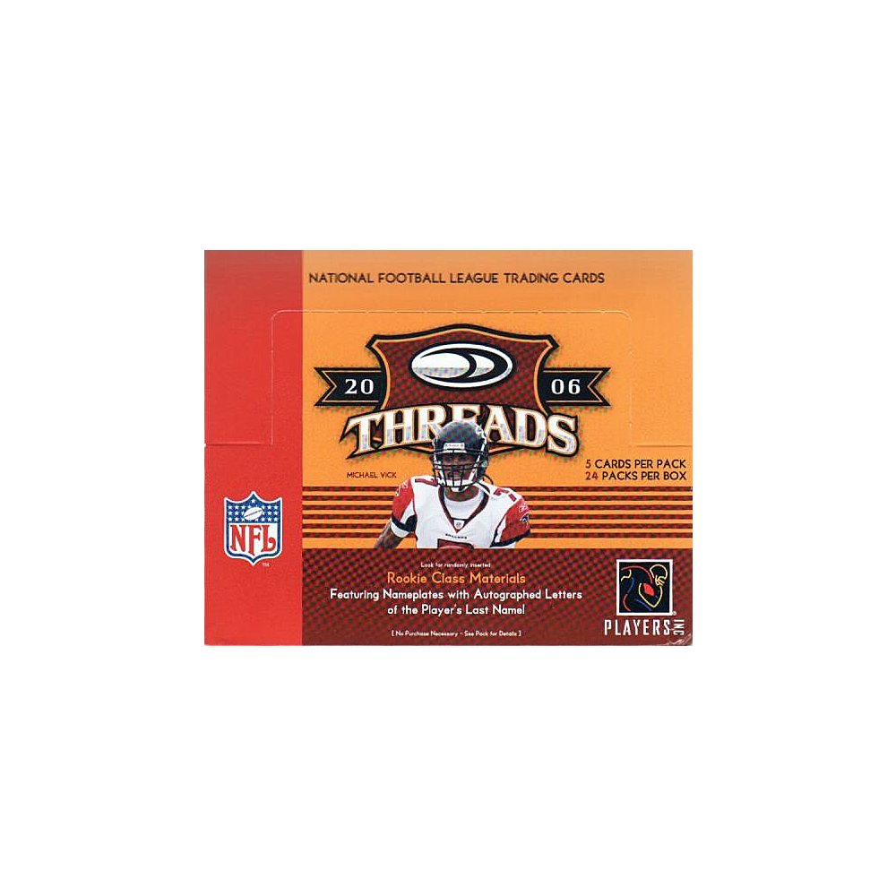 2006 Donruss Threads Football Hobby Box | Steel City Collectibles