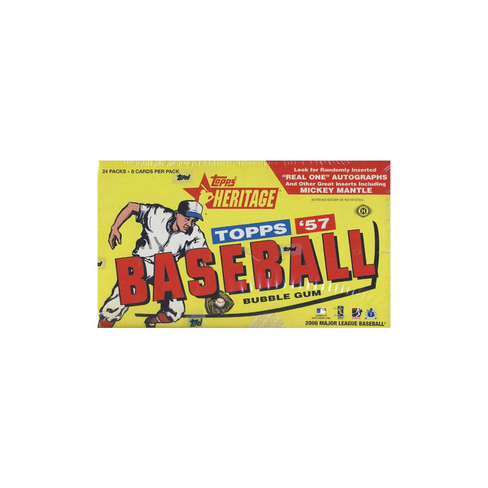 2006 Topps Heritage Baseball Hobby Box | Steel City Collectibles