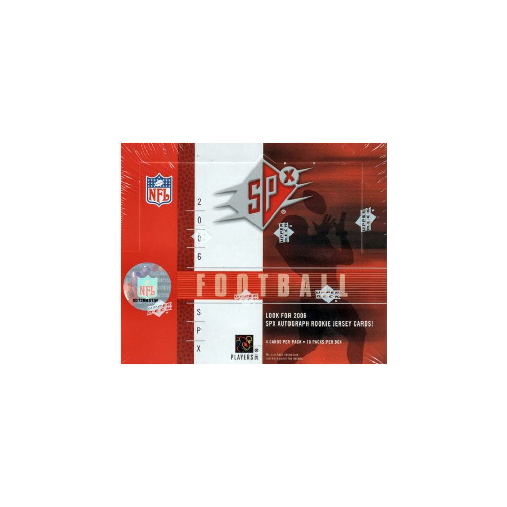 2006 Upper Deck SPx Football Hobby Box | Steel City Collectibles