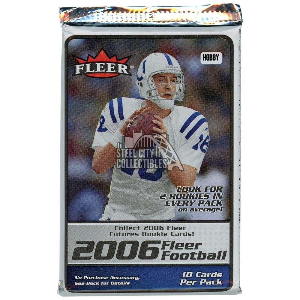 2006 Fleer Football Hobby Pack | Steel City Collectibles