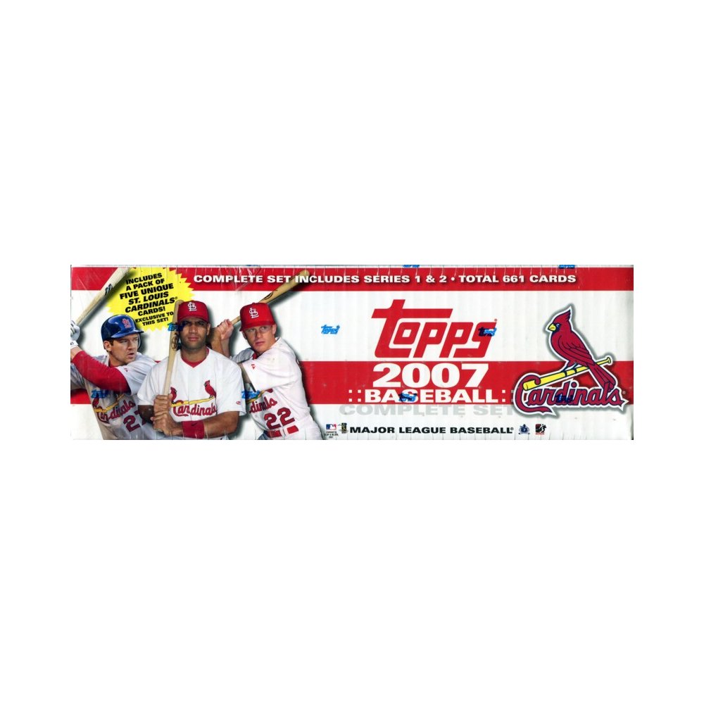 2007 Topps Baseball St Louis Cardinals Version Factory Set | Steel City ...