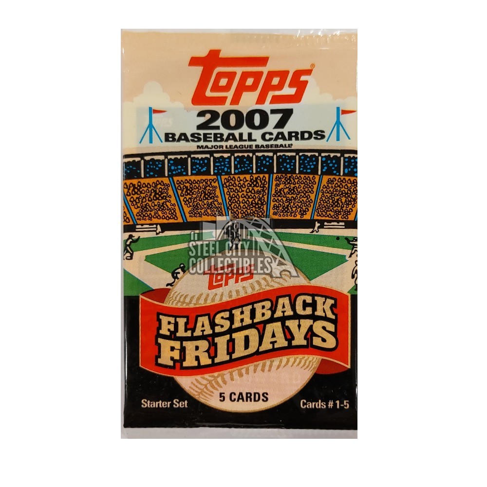 2007 Topps Flashback Fridays Starter Set Pack | Steel City Collectibles