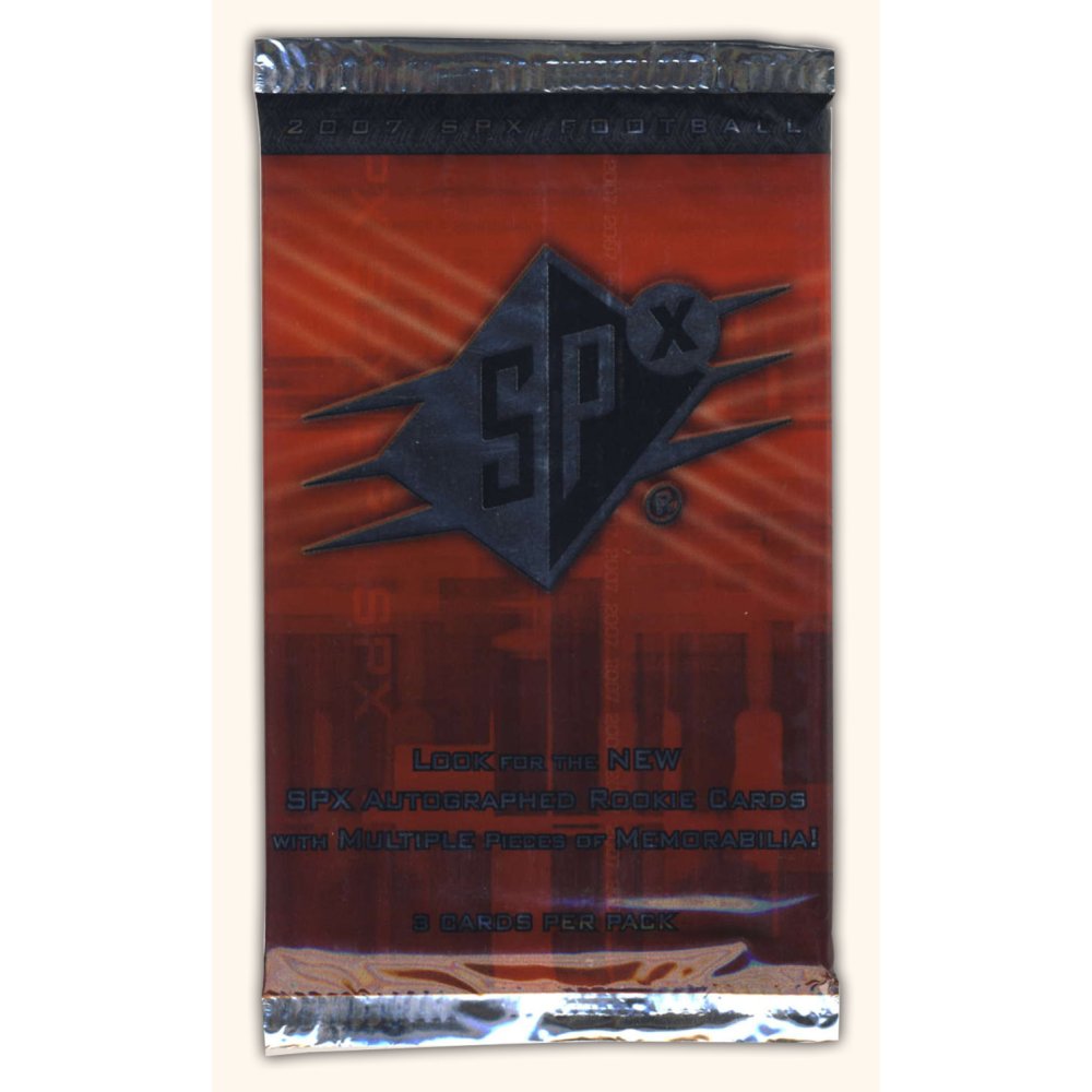 2007 Upper Deck SPx Football Hobby Pack | Steel City Collectibles