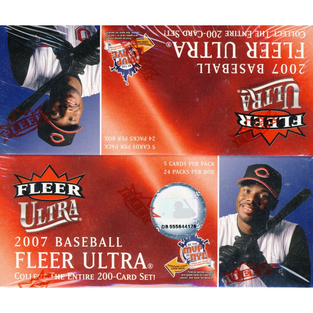 2007 Fleer Ultra Baseball 24ct Retail Box | Steel City Collectibles