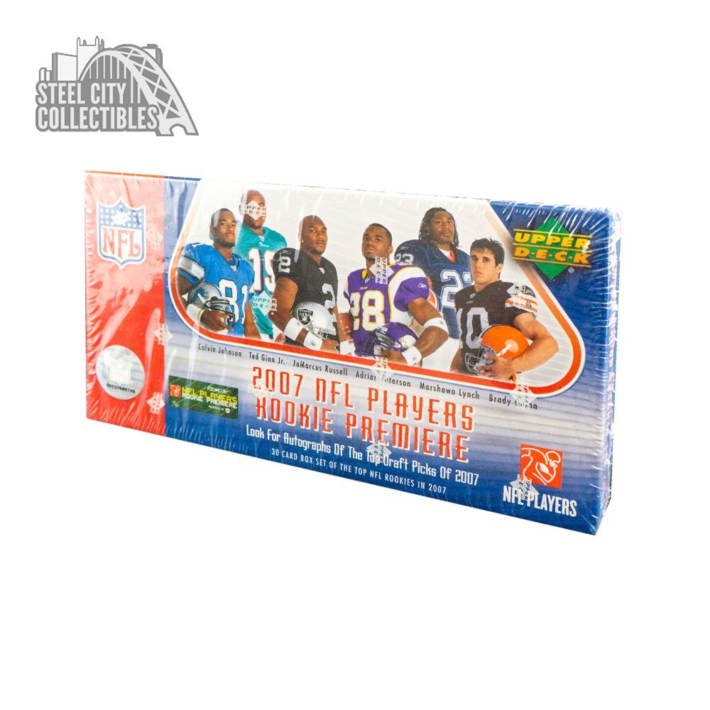 2007 Upper Deck Football NFL Players Rookie Premiere Set | Steel City ...
