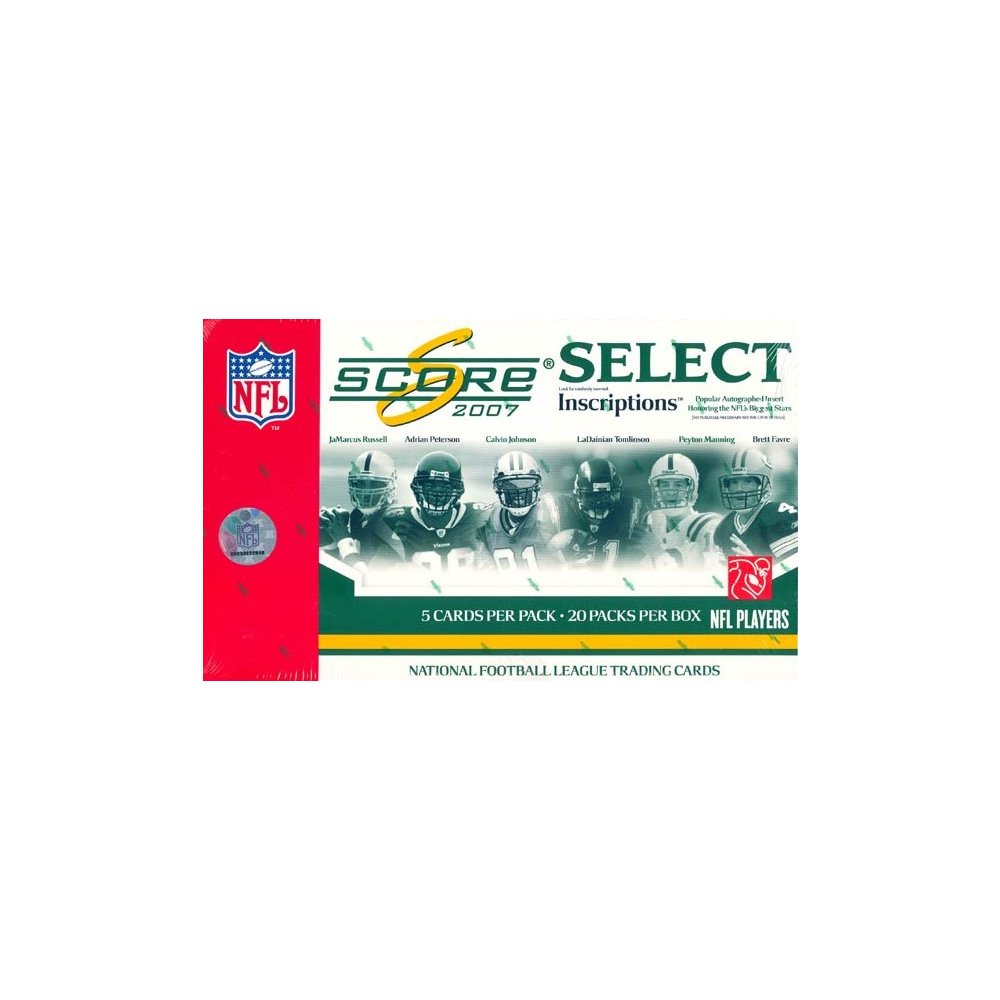 2007 Score Select Football Hobby Box | Steel City Collectibles