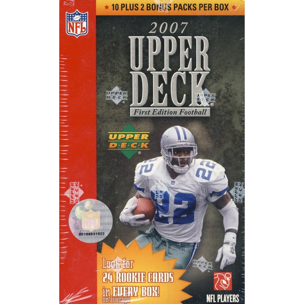 2007 Upper Deck First Edition Football 12ct Blaster Box | Steel City ...