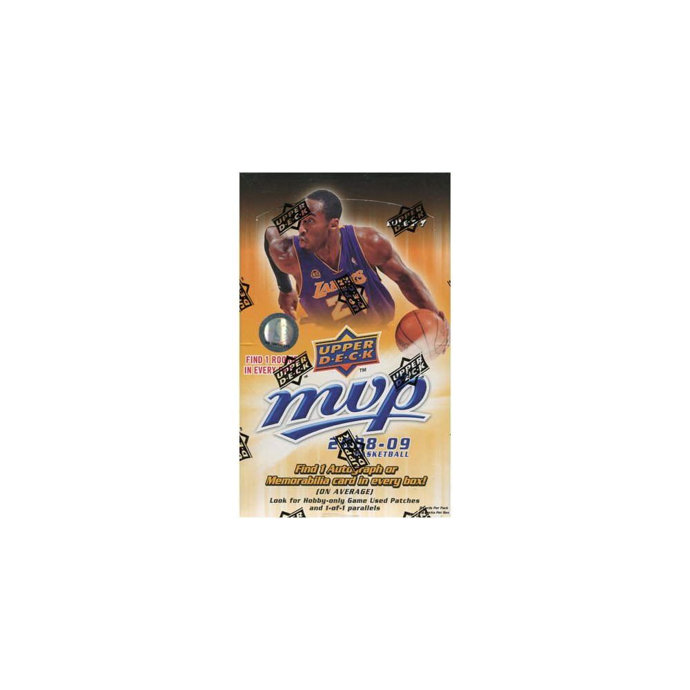 2008-09 Upper Deck MVP Basketball Hobby Box | Steel City Collectibles