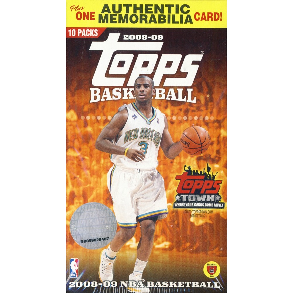 2008-09 Topps Basketball 10ct Blaster Box | Steel City Collectibles