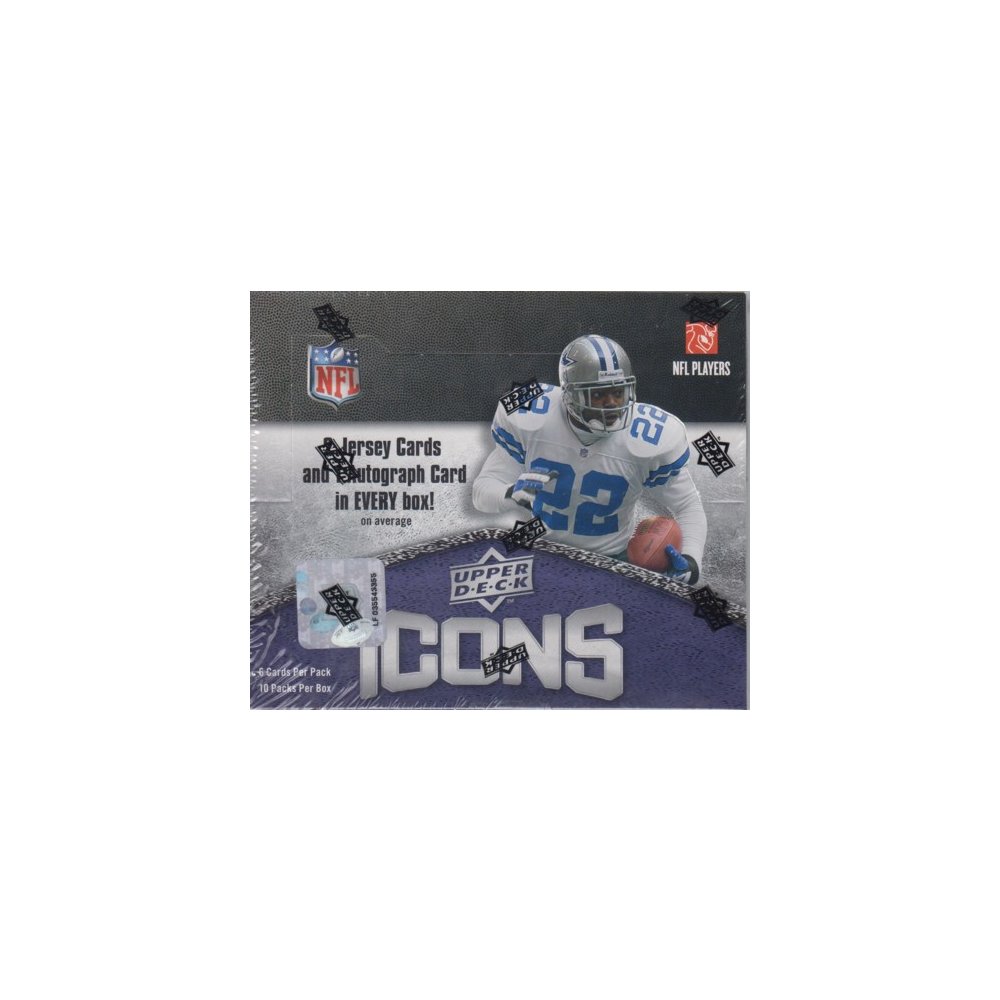 2008 Upper Deck Icons Football Hobby Box | Steel City Collectibles