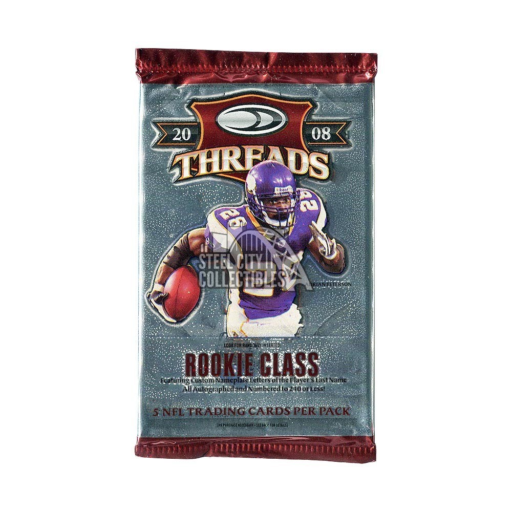2008 Donruss Threads Football Pack | Steel City Collectibles