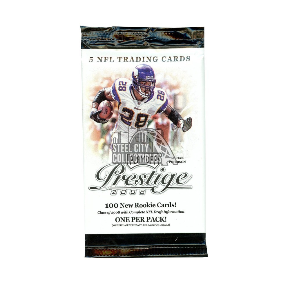 2008 Playoff Prestige Football Blaster Pack | Steel City Collectibles