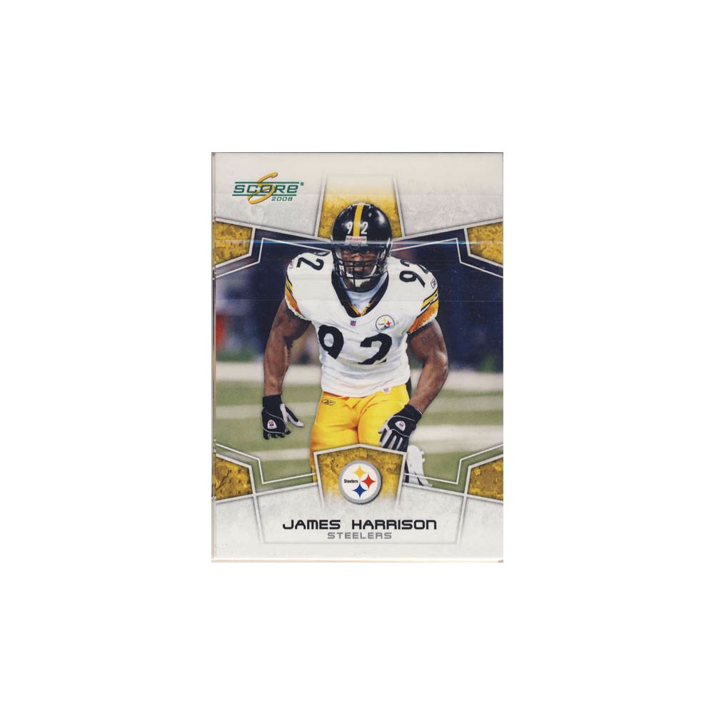 2008 Score Football Pittsburgh Steelers Team Set | Steel City Collectibles